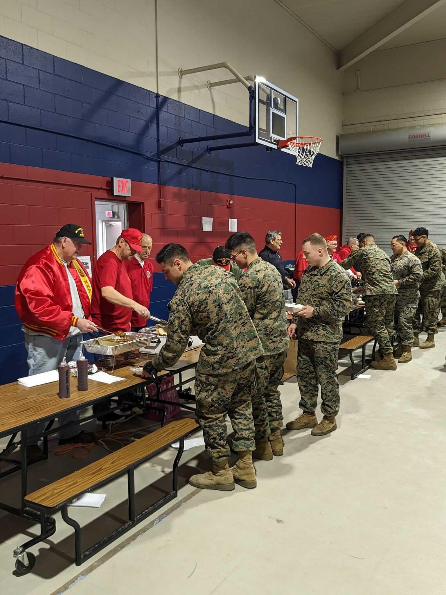 WWFS Partners with Marine Corps League to feed local Marines - Wounded ...